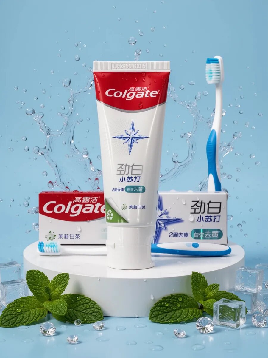 Зубная паста отбеливающая и укрепляющая зубную эмаль