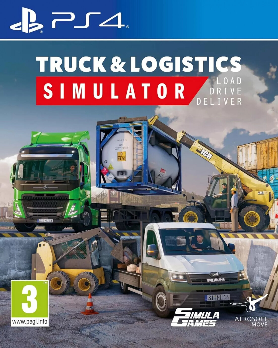 Игра Truck and Logistics Simulator для PS4 (русские субтитры)