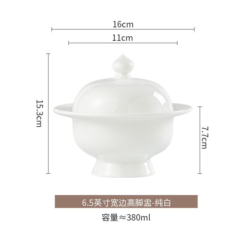 Элитная керамическая посуда для дома и ресторанов: чашка с широким ободком, высокая чашка, десертная чашка, чашка для тушения, суповая чашка с крышкой.