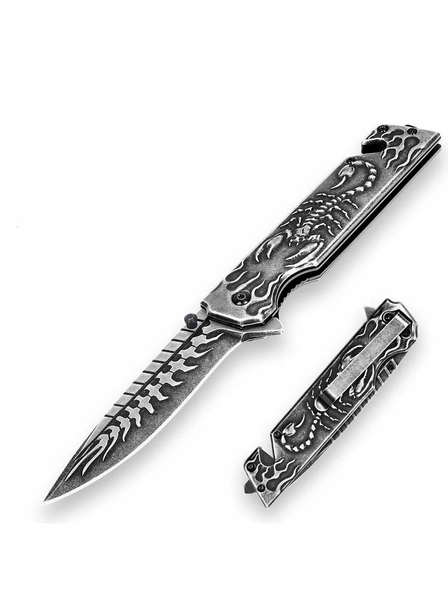 Нож складной скорпион