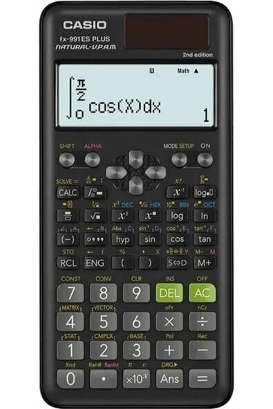 Casio Fx-991ES плюс 2. Версия Черный 417 Многофункциональный научный калькулятор