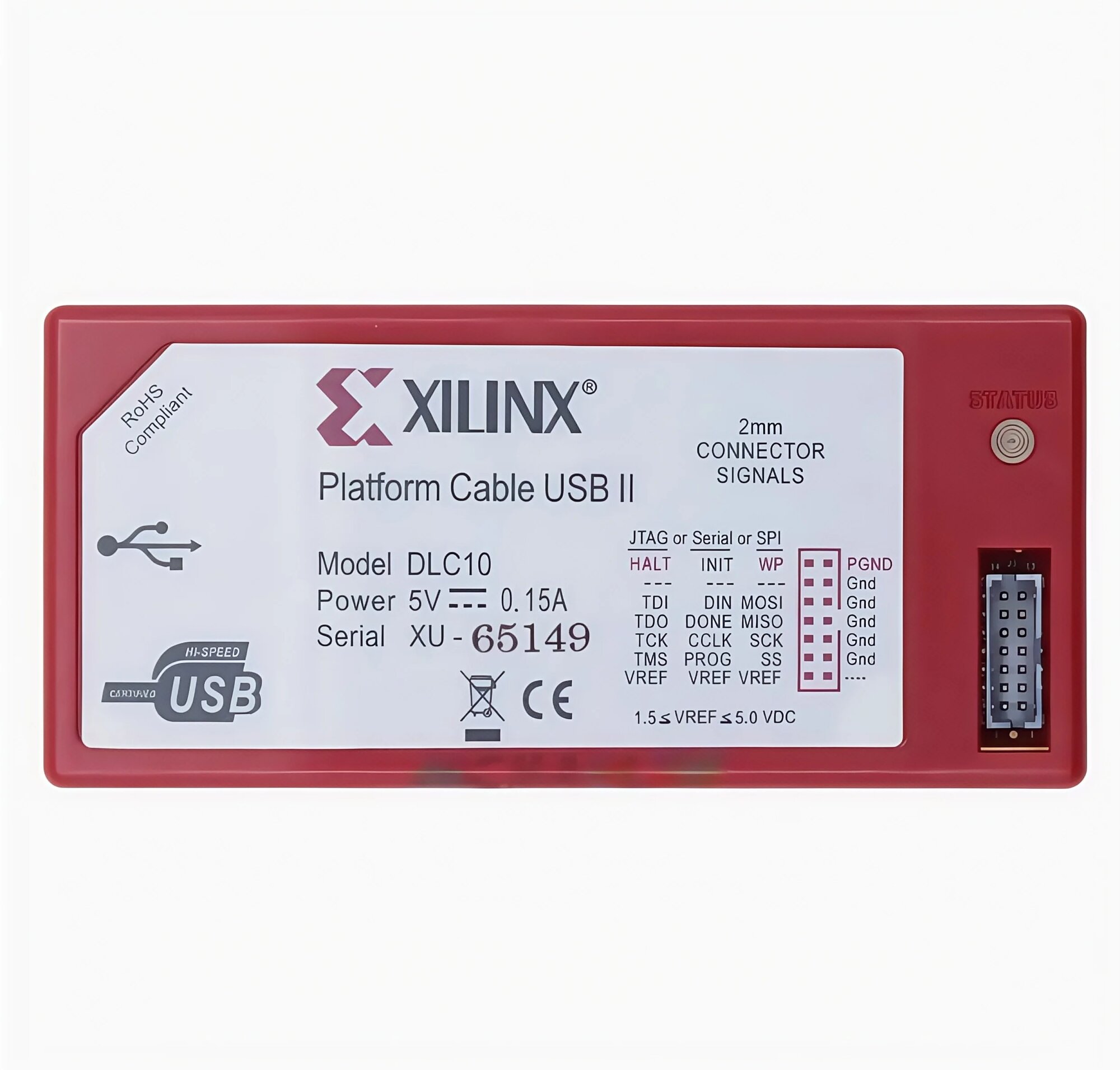 Xilinx HW-USB-II-G DLC10 Платформенный USB JTAG кабель