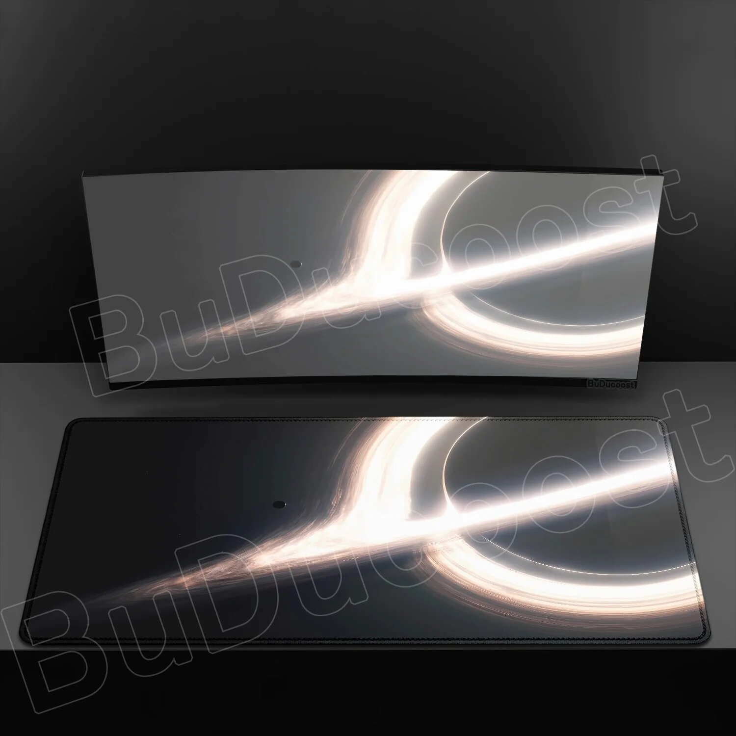 Коврик для мыши BuDuCoost Cosmic Black Hole XXL, 900x400mm, A5