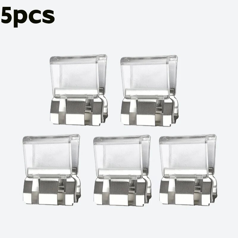 Невидимые зажимы для укорачивания брюк, Белый, 5pcs
