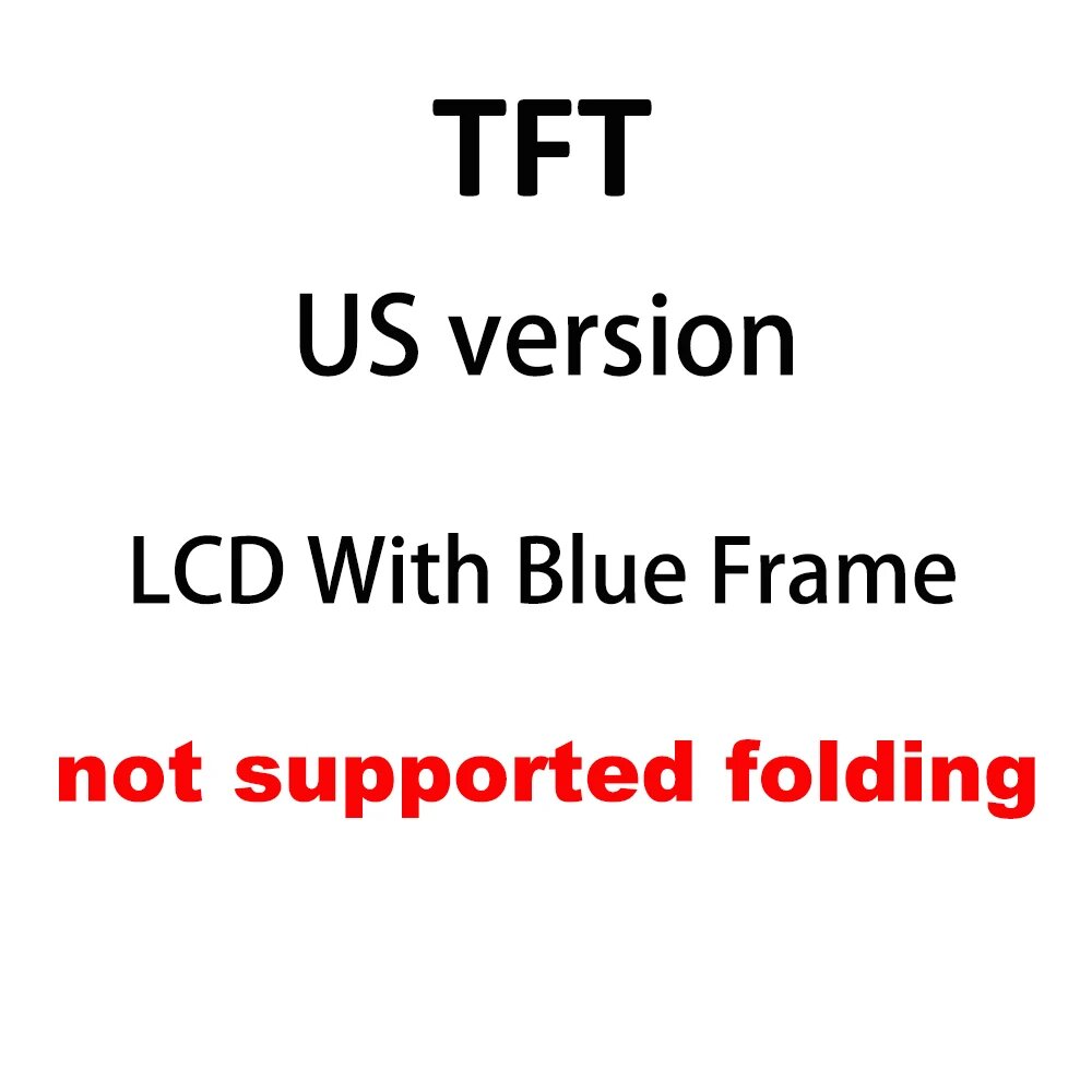 TFT-дисплей Samsung Z Flip 4, US Blue Frame