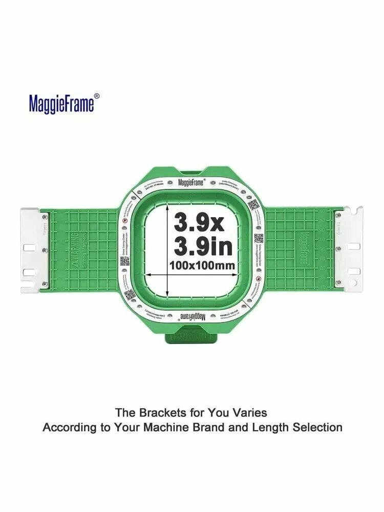 YESHI Магнитные пяльцы для вышивальных машин моделей BECS- A15, YS-1504CT, YS-1501F и т. д. (кроме YESHI mini)
