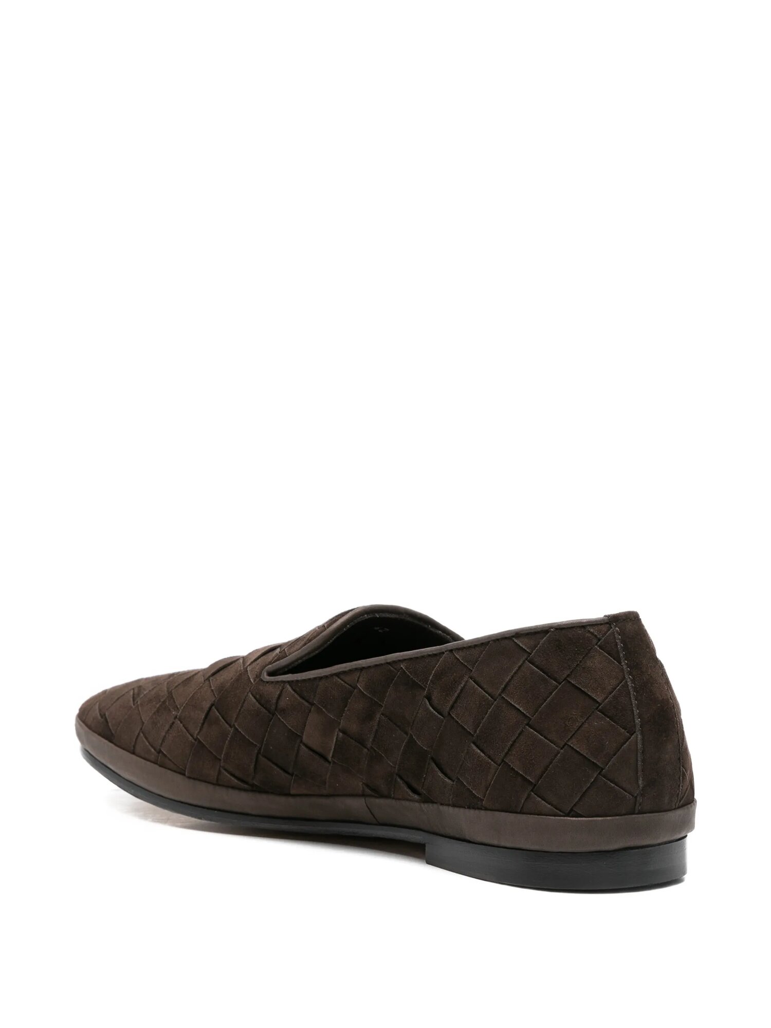 Лоферы HENDERSON BARACCO Woven-design loafers, размер 41, brown — фото 1