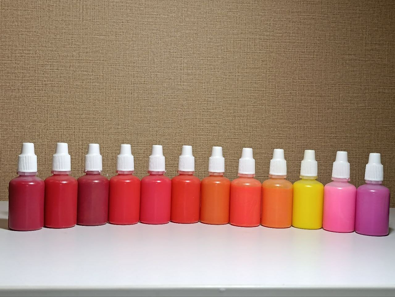 Набор пигментов для мыловарения и мыла с нуля 12 цветов по 30 мл серии Orissa