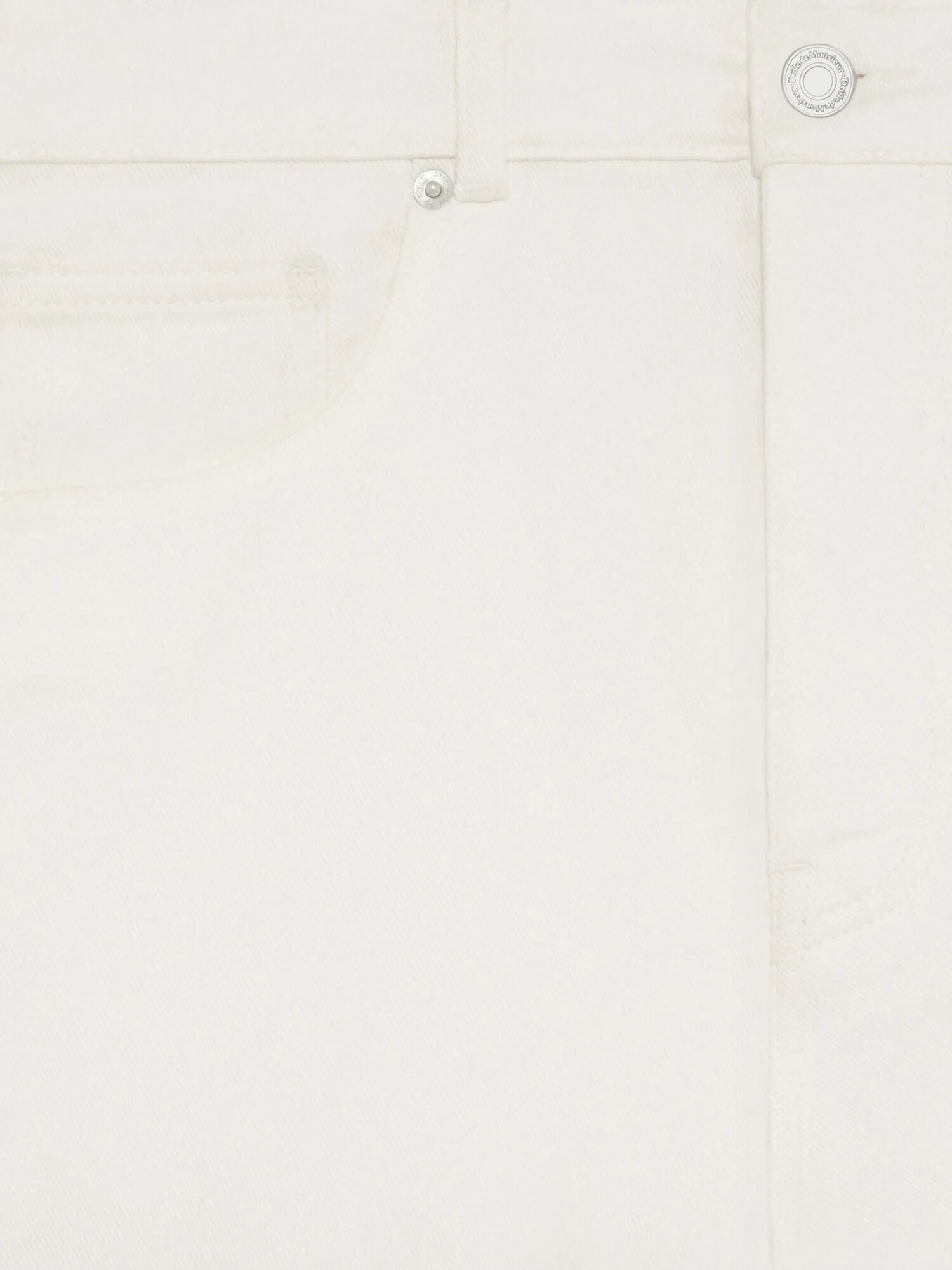 Джинсы Drole de Monsieur Cotton straight jeans, размер L, white — фото 1