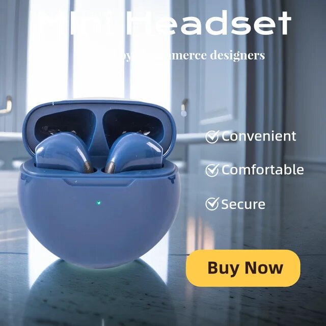 Миниатюрные Bluetooth-наушники, беспроводные портативные наушники, наушники для громкой связи с микрофоном, подходят для мобильных телефонов.