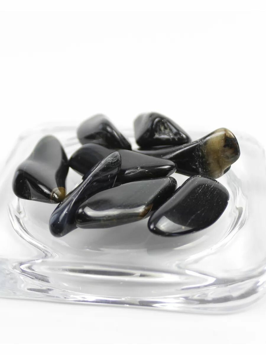 Набор натуральных камней Соколиный глаз L 100 г