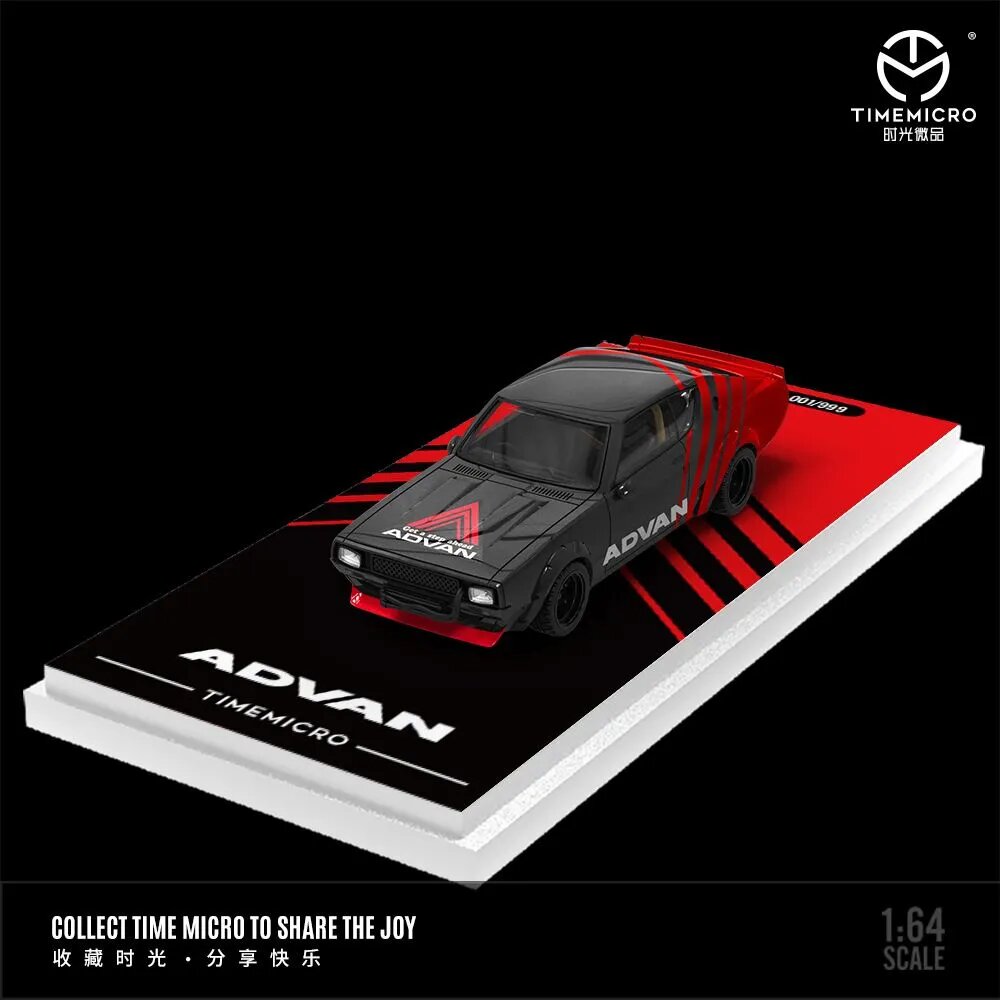 Модель автомобиля из сплава TIME MICRO 1: 64 Civic spoon painting, используемая для коллекционирования, демонстрации и подарка