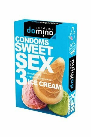 Презервативы Luxe DOMINO SWEETSEX, мороженое №3 , 18 см
