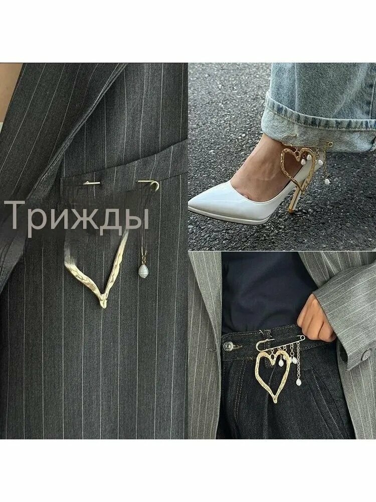 Значок, бесцветный — фото 1