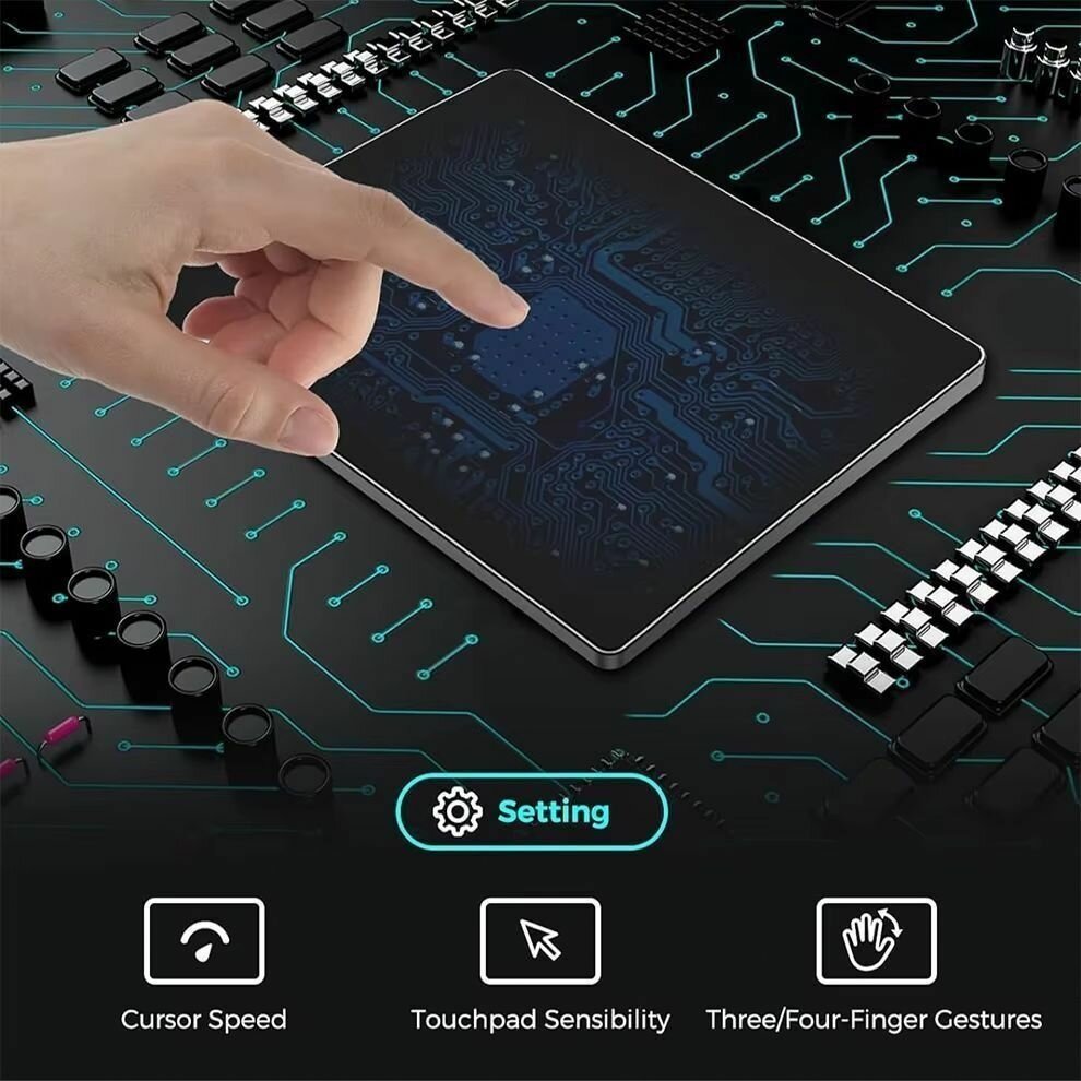 Алюминиевая USB - проводная многоточечная сенсорная панель