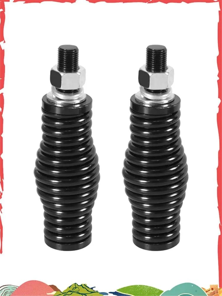 2PCS Heavy-Duty Пружинное крепление антенны 1/2 дюйма CB совместим с грузовых автомобилей RZR UTV Can Am ATV