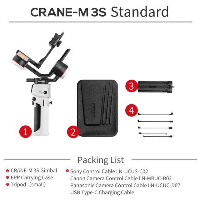 Стабилизатор Zhiyun Crane M3S Standard Package