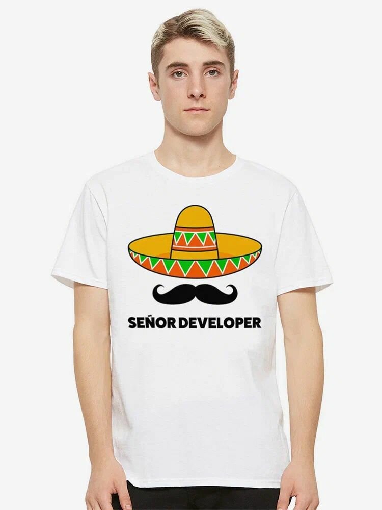 Футболка Senor developer / Старший разработчик