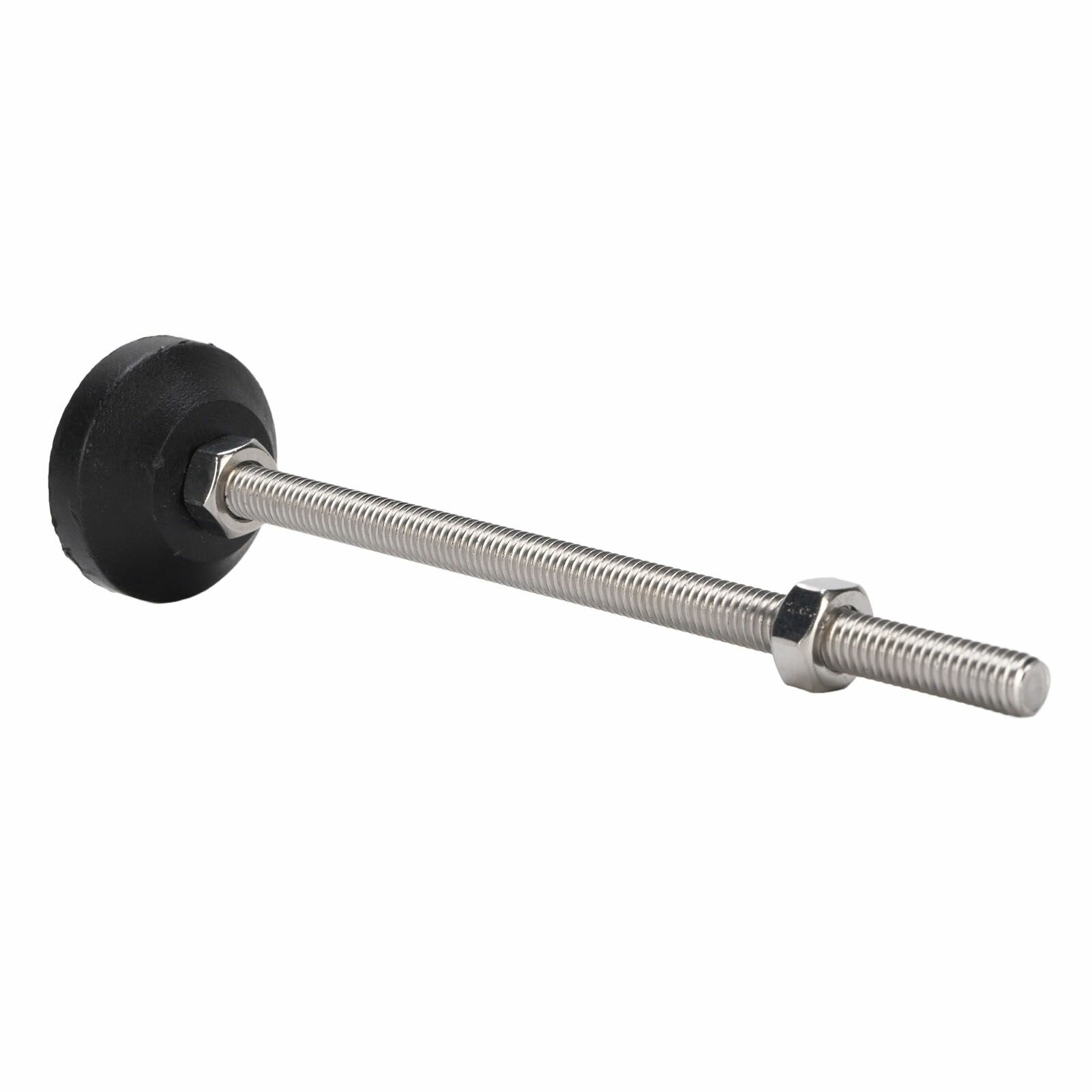 4 шт. выравнивающие ножки черного цвета круглые устойчивые 100 мм высота регулируемые мебельные выравнивающие ножки для столов стульев