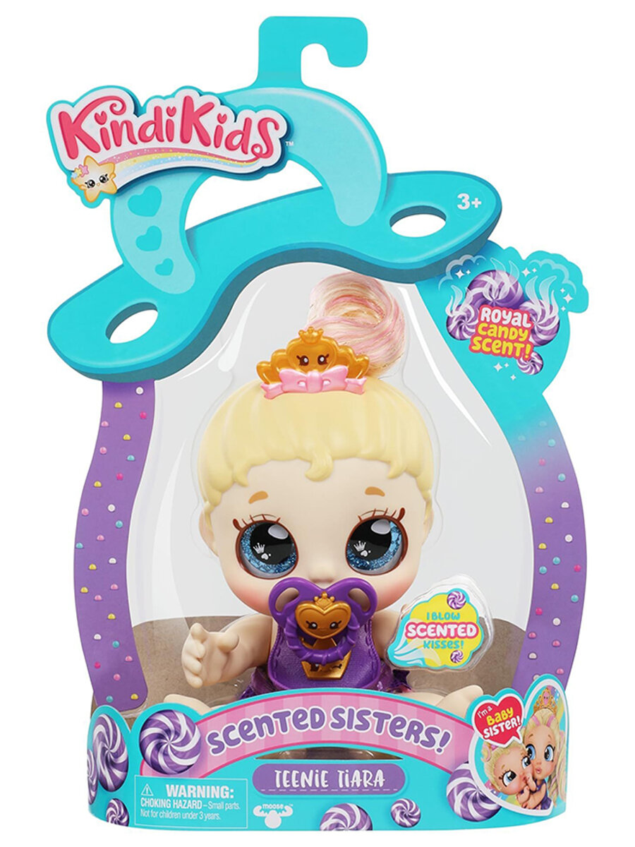 Kindi Kids Scented Sisters Doll Pastel Sweets Baby Doll Ароматические куклы с аксессуарами/игрушки для девочек/подарки на день рождения