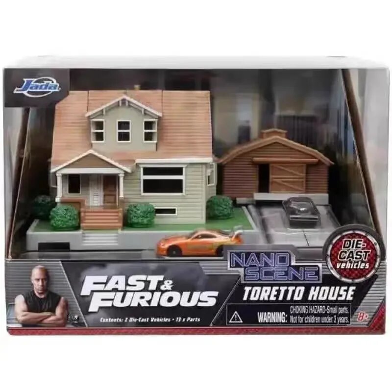 JADA Fast & Furious Дом Торетто с упаковкой