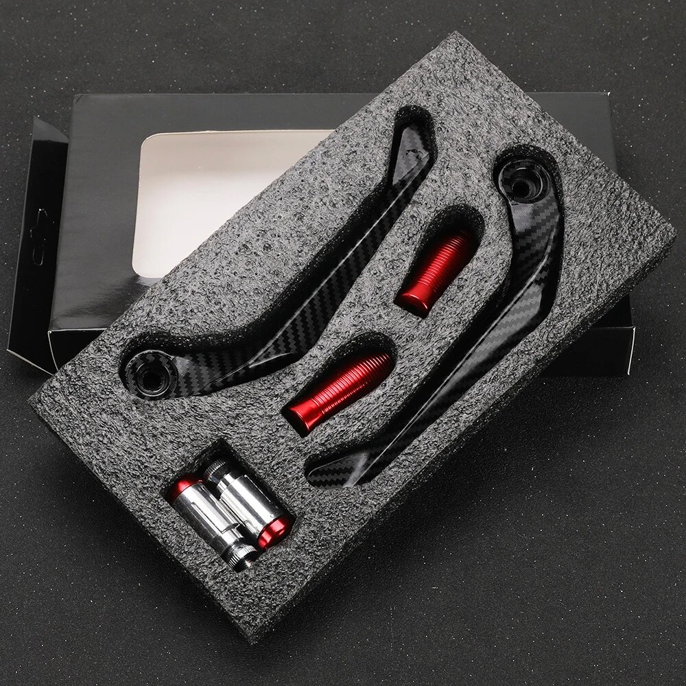 Для CFMOTO CF MOTO 650NK 650 NK NK650 2024 2025 2026, аксессуары, ручки для руля Черный, Red NO LOGO