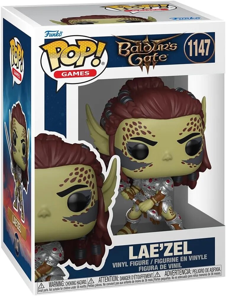 Фигурка Funko POP! Games Baldur's Gate Lae'zel (1147) 88348