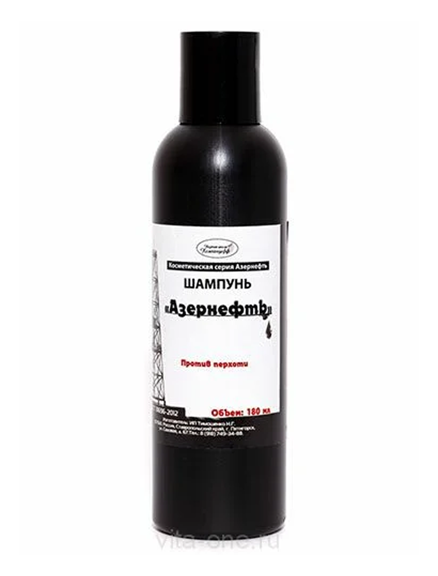 Шампунь Велес Азернефть, против перхоти, с нафталаном, 180мл