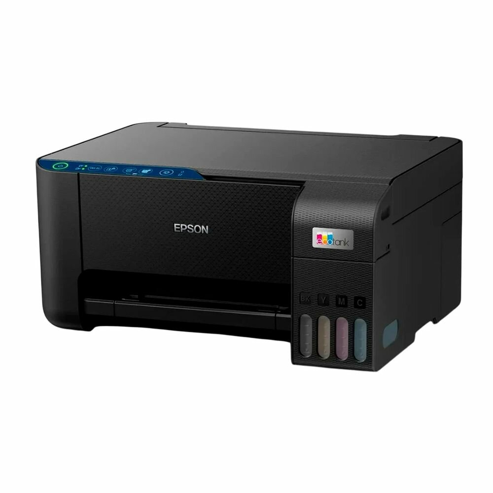 МФУ Epson L3252 A4, МФУ, струйное, цветное, 33стр/мин, 5760x1440dpi, USB/WiFi, СНПЧ (C11CJ67424)