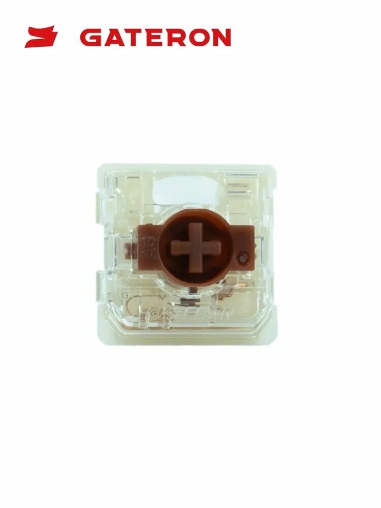 GATERON KS-33 Низкопрофильный механический переключатель коричневого цвета 3.0, 110 шт