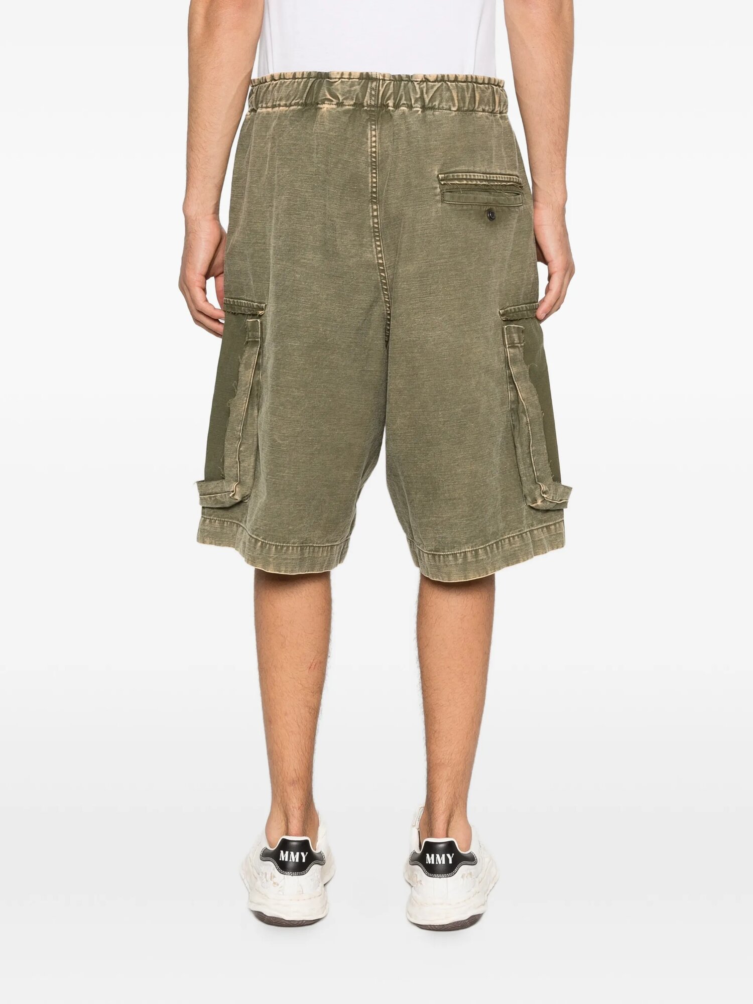 Шорты MAISON MIHARA YASUHIRO Drawstring cargo shorts, размер 46 — фото 1