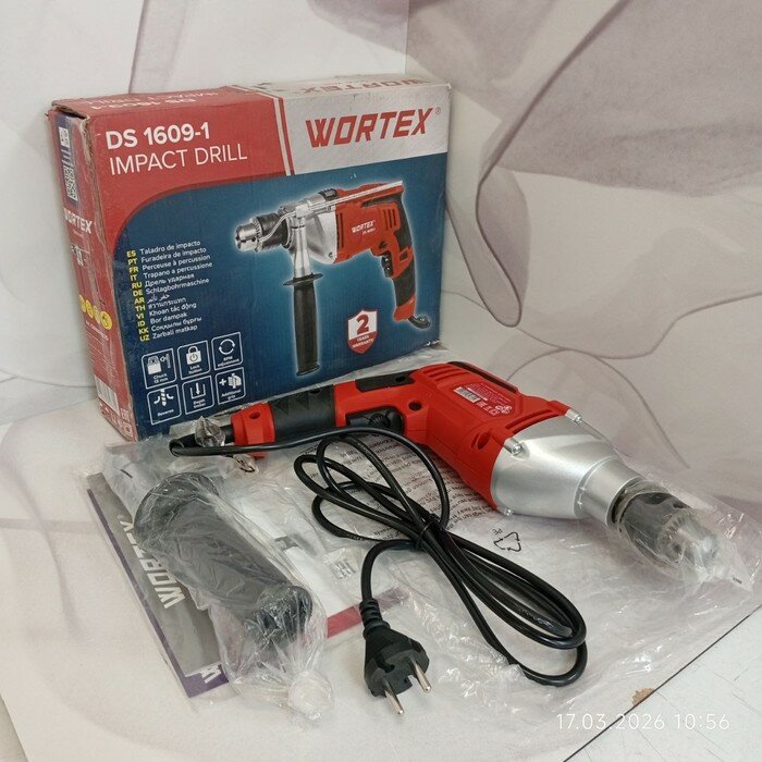 Дрель Wortex ds 1609-1