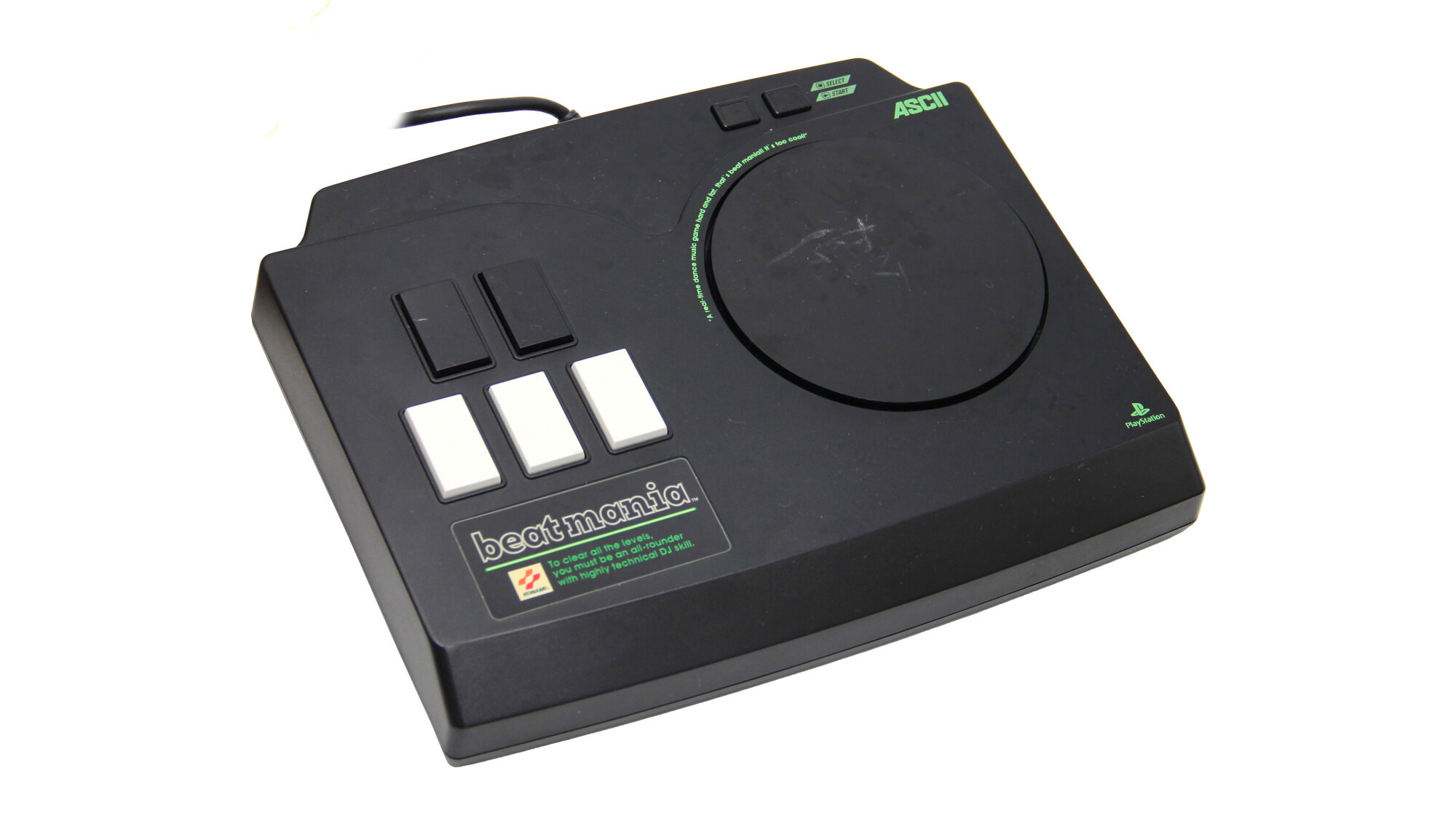 Контроллер ASCII Beatmania DJ ASC-0515BM для PS1/PS2