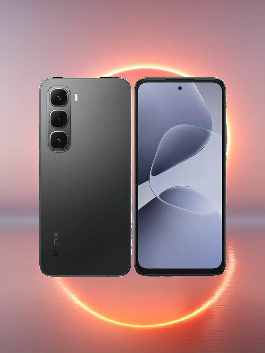 6.7" Смартфон Infinix HOT 60i 128 ГБ черный ядер - 8x(2 ГГц), 4 ГБ, 2 SIM, IPS, камера 50 Мп, NFC, 4G, 5200 мА*ч