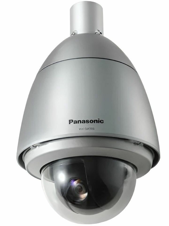 PTZ камера видеонаблюдения Panasonic WV-SW396 - погодоустойчивая купольная сетевая камера HD Super Dynamic. 720p изображения HD до 30 fps.