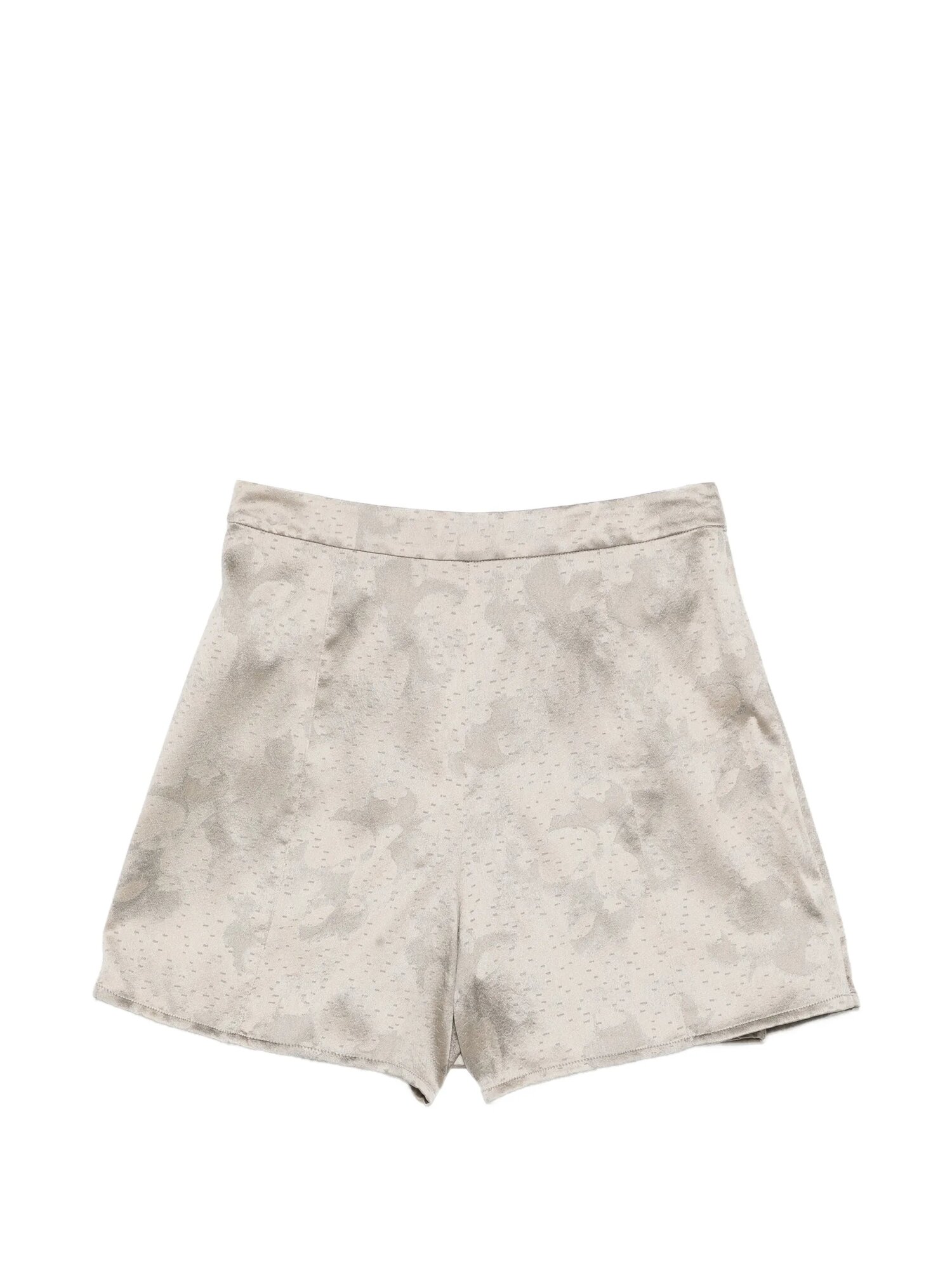 Юбка EMPORIO ARMANI Button pleated mini skirt, размер 44, разноцветный — фото 1