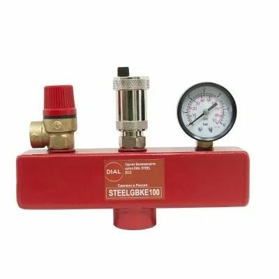 Группа безопасности котла DIAL STEEL ECO 100 (100 кВт) (3 бар)