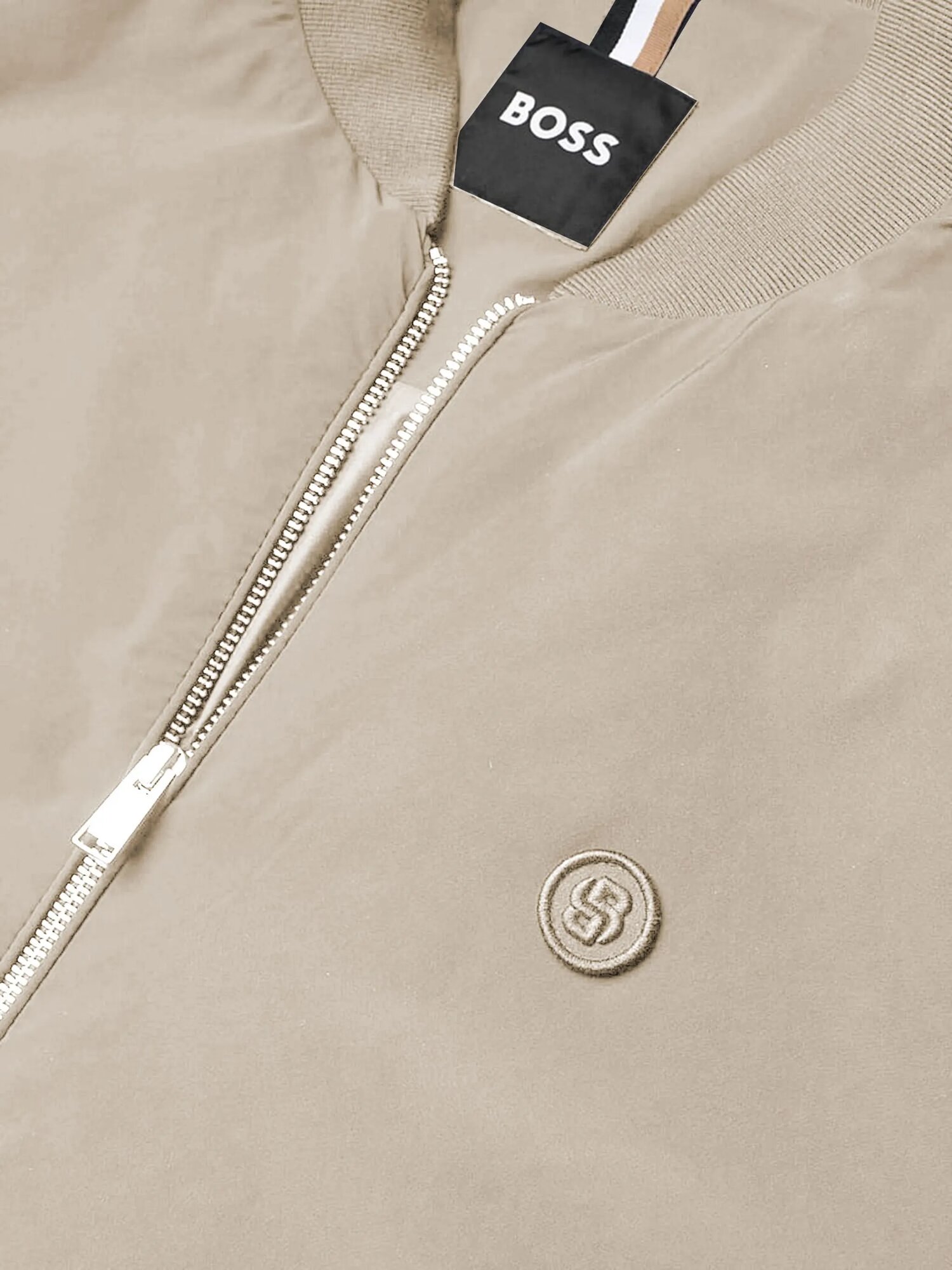 Куртка BOSS Zip-up jacket, размер 2XL, разноцветный — фото 1