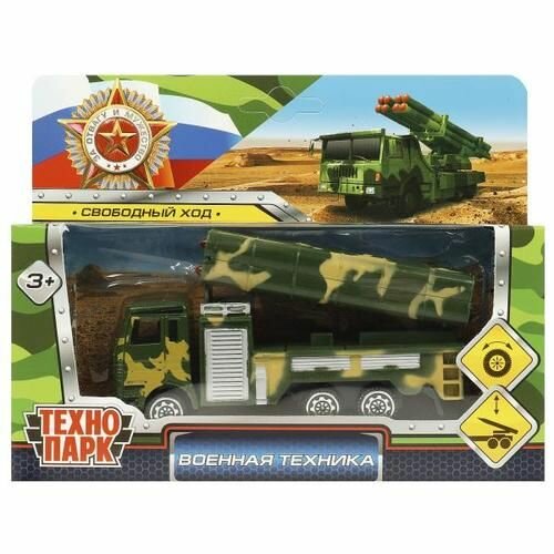 Машинка Huada Toys модель-игрушка Военная техника 11,5 см, металл, подвижные детали, в коробке, 1709C272-R
