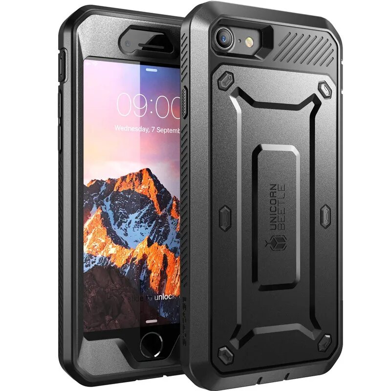 SUPCASE For iPhone SE 2022/2020 Case For iPhone 7/8 Case UB Pro полноразмерный кобура защитный чехол со встроенным защитным экра