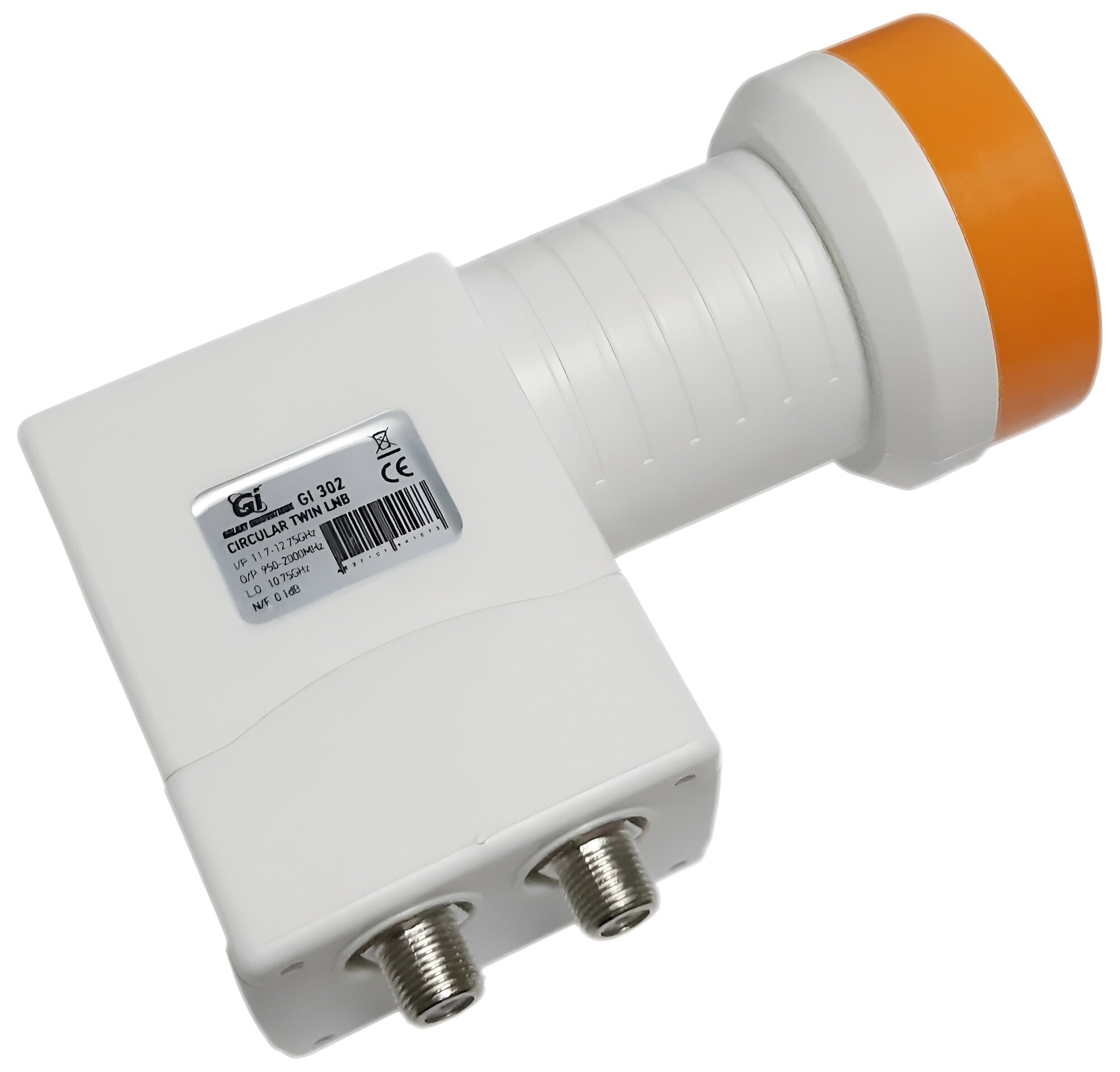 Конвертор спутниковый на два выхода Galaxy Innovations Circular Twin LNB GI-302 для Триколор и НТВ плюс