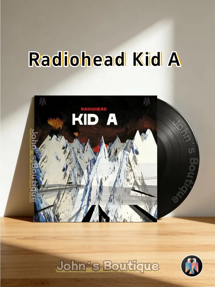 Radiohead Kid A Виниловая Пластинка 12 Дюймов, 2LP