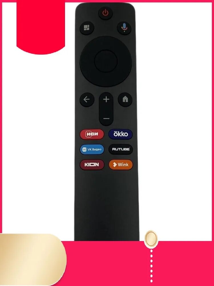 Пульт управления Xiaomi TV A 32, 43, 50, 65, 85 2025 4K. Голосовой поиск, батарейки AAA
