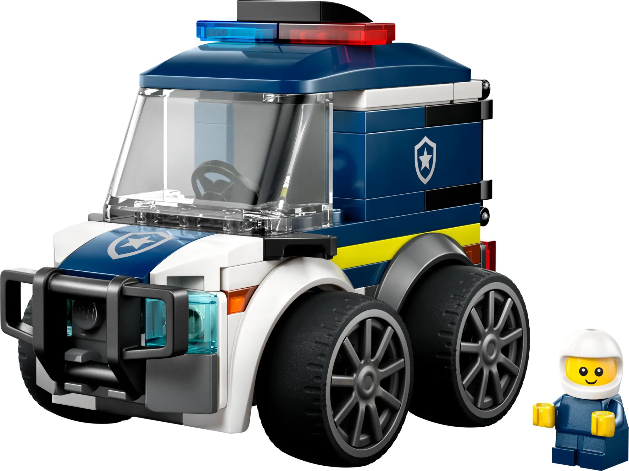 Конструктор LEGO City Машины Полицейский грузовик, 71 деталь, 5+, 60481