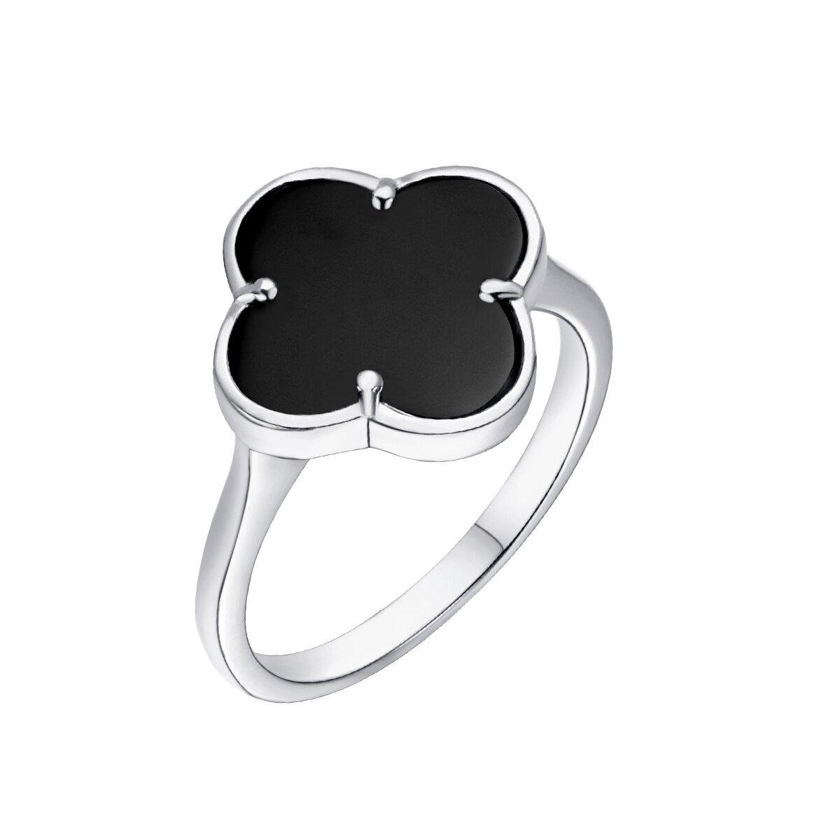 Кольцо, серебро, 925 проба, керамика