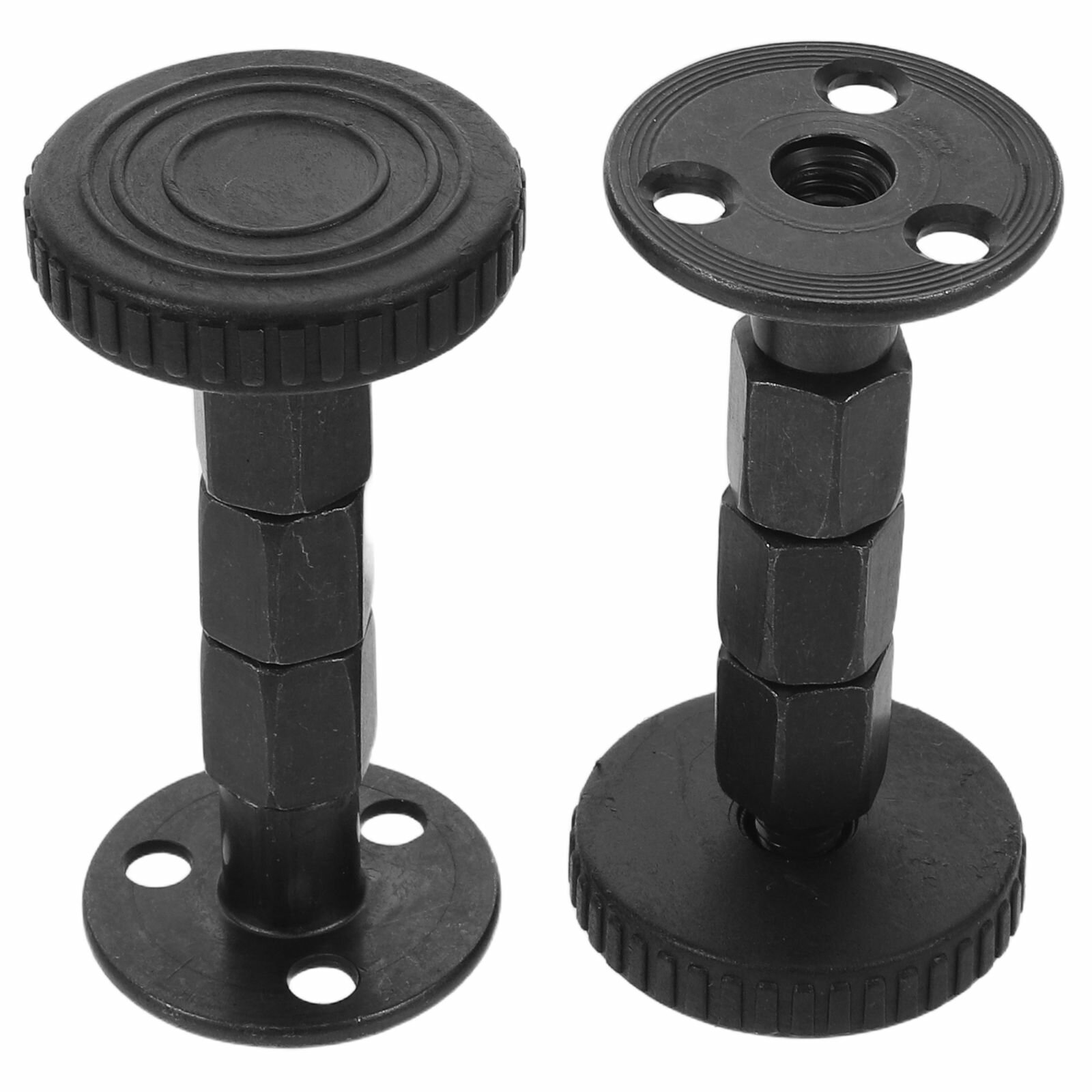 Черный регулируемый фиксатор для кровати из углеродистой стали с мягкой губкой для изголовья и стабилизации