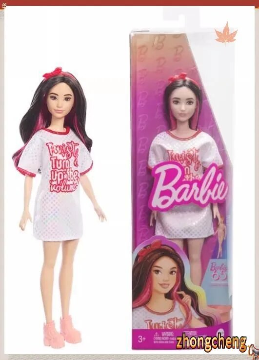 Barbie Twist 'n Turn Кукла для детей от 3 лет, классическая, пластик, красная