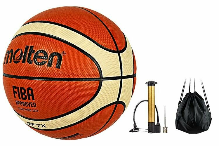 Мяч баскетбольный унисекс Molten GF7X FIBA Approved, 9686557, унисекс