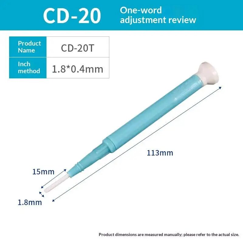 CD-20T отвертка антистатическая 1.8*0.4мм, A2