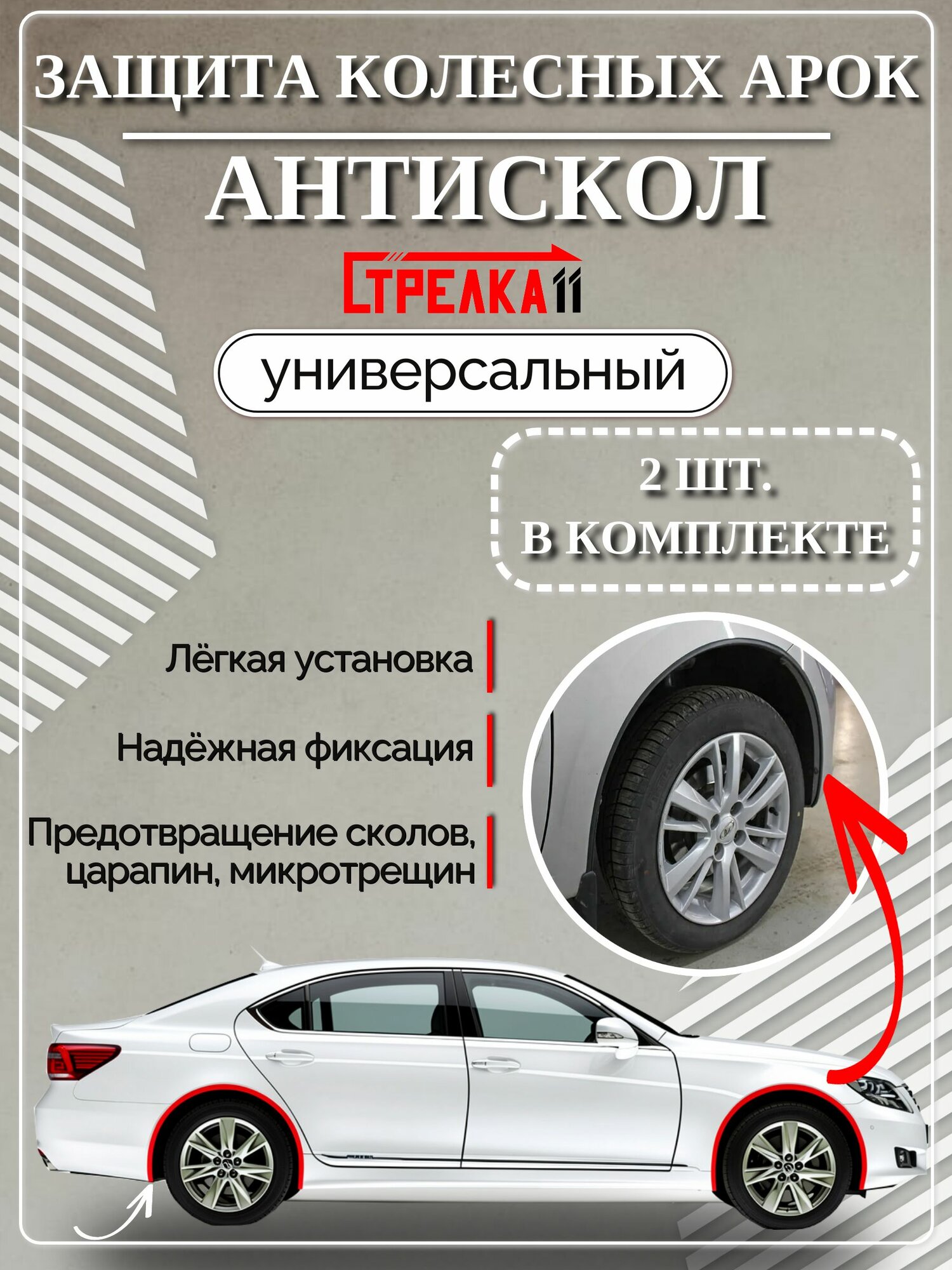 Защита колесных арок для Great Wall Hover H3